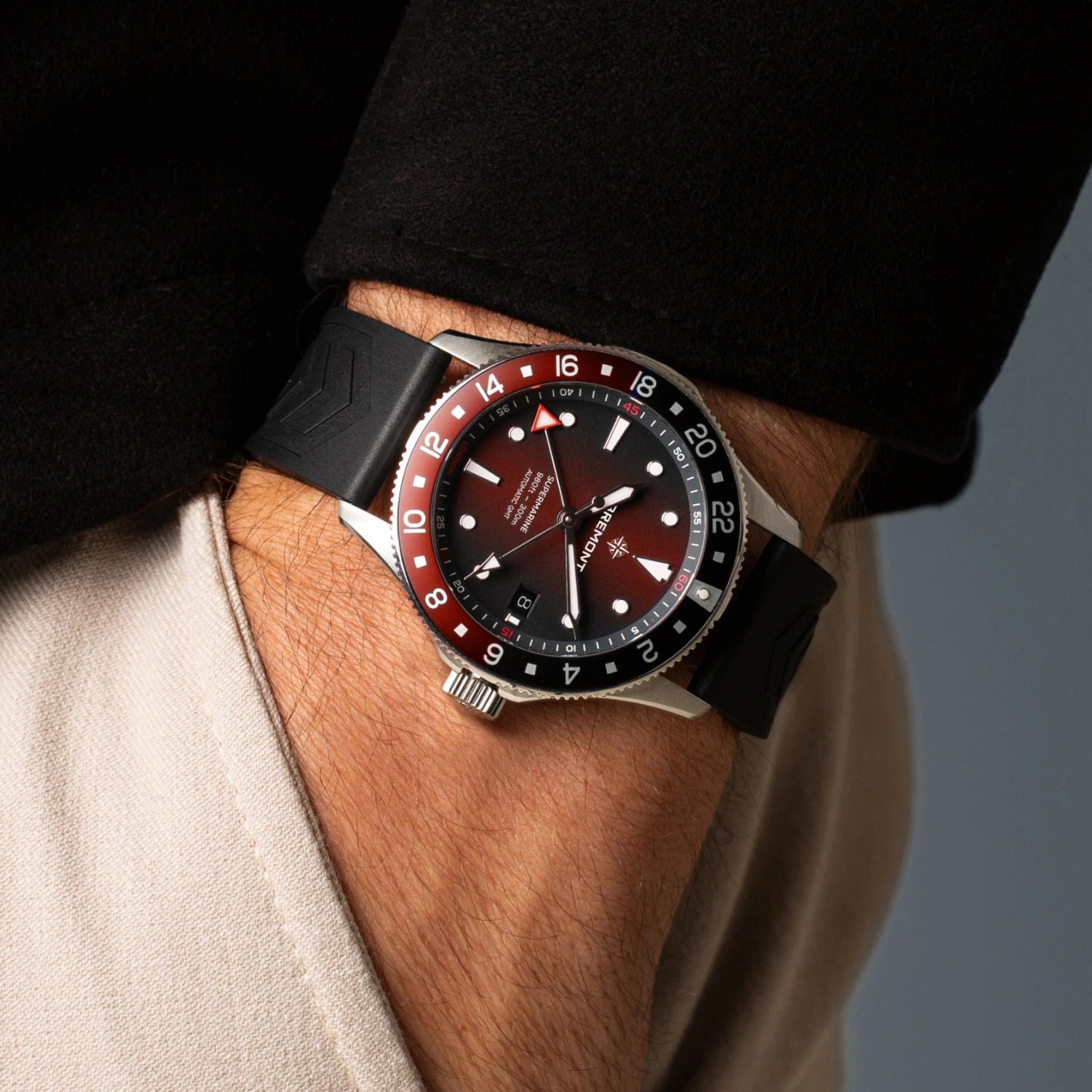 Supermarine 300m GMT | Shop Now – Bremont Watch Company